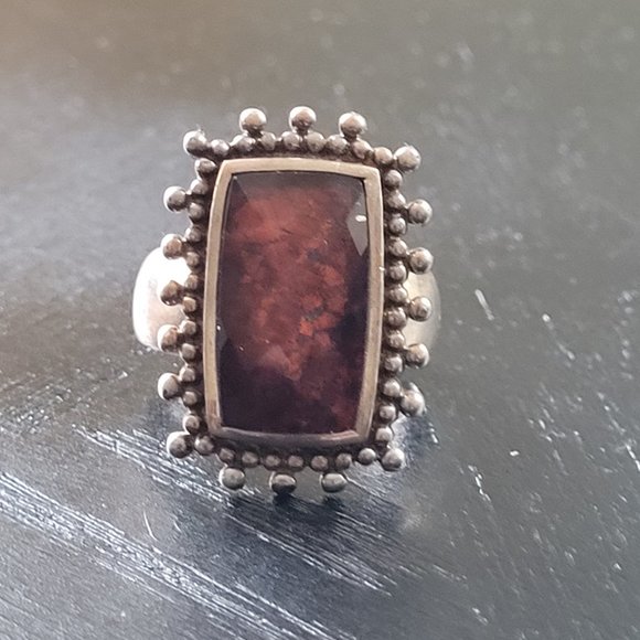 Sterling Silver. 925 | Jewelry | Sterling Silver Ring With Checkerboard ...